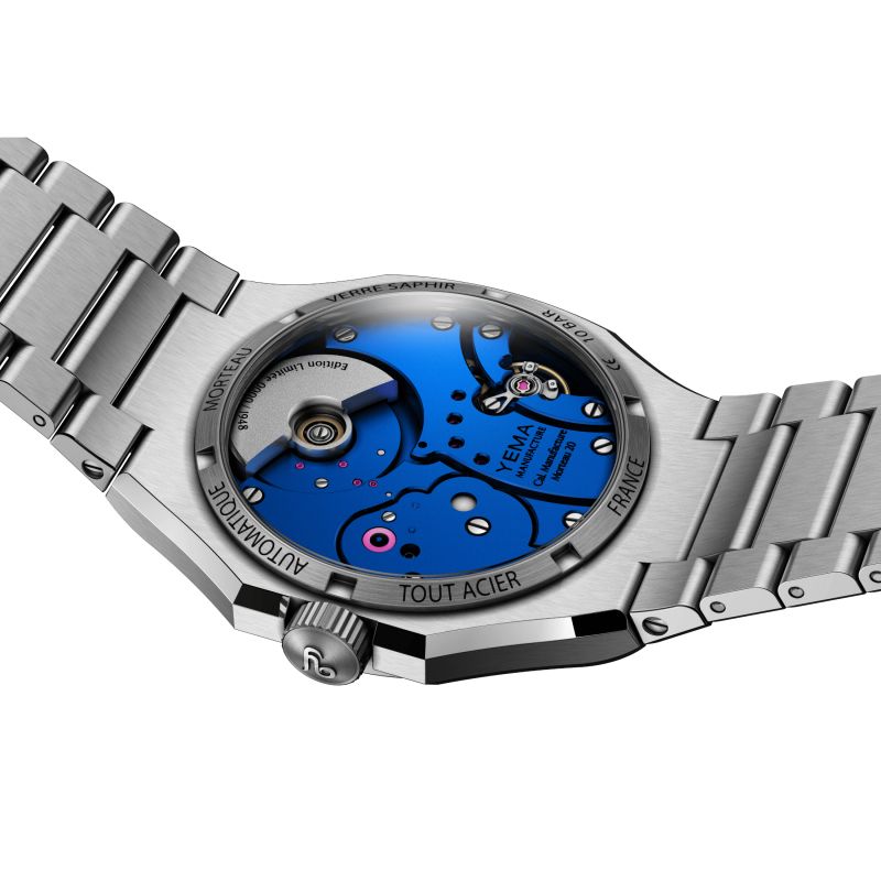 Montre Wristmaster Traveller Micro-Rotor Bleue YWTR22-GMS - Lepage