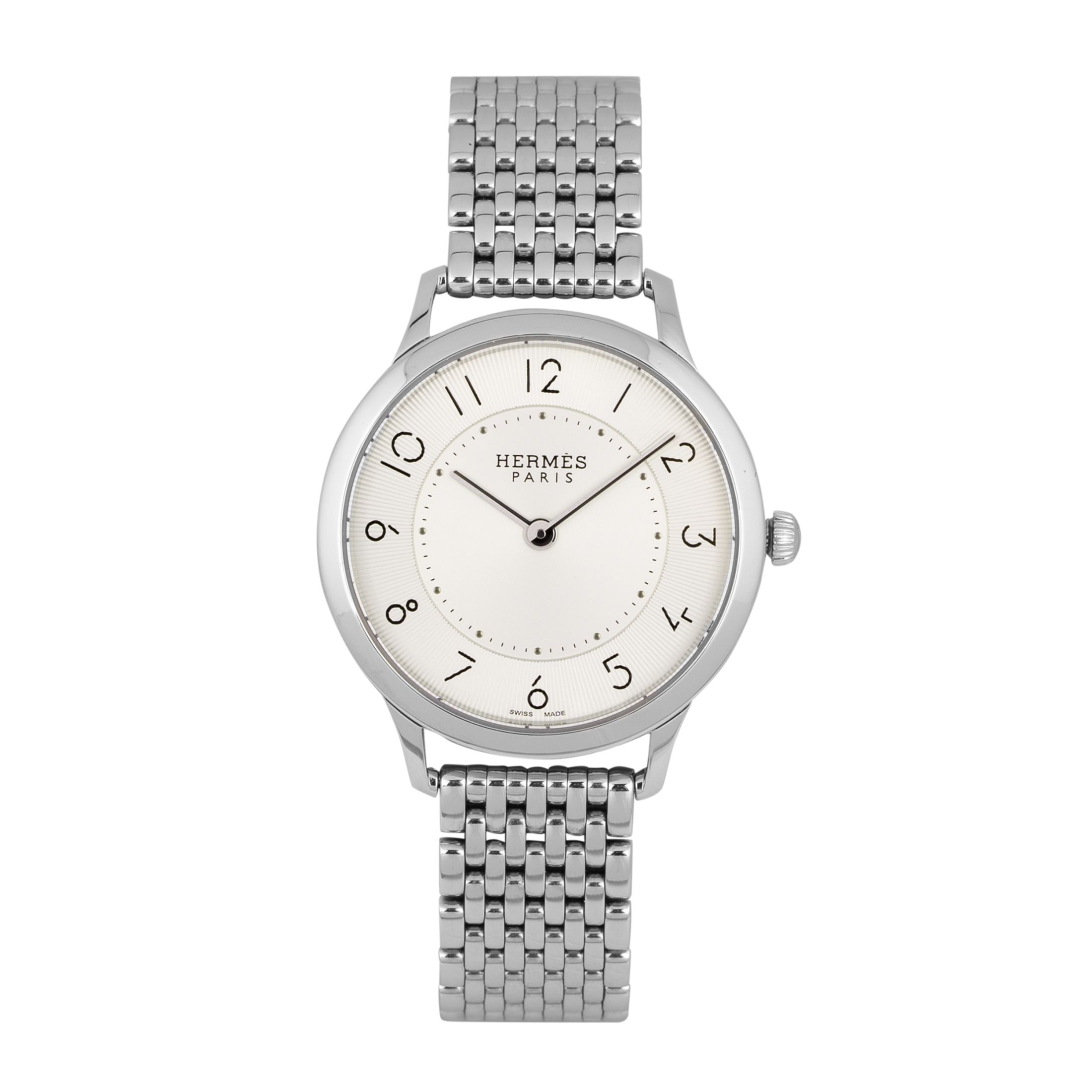 Montre d'occasion Hermès Slim CA2.210 Full Set 2018 - Lepage