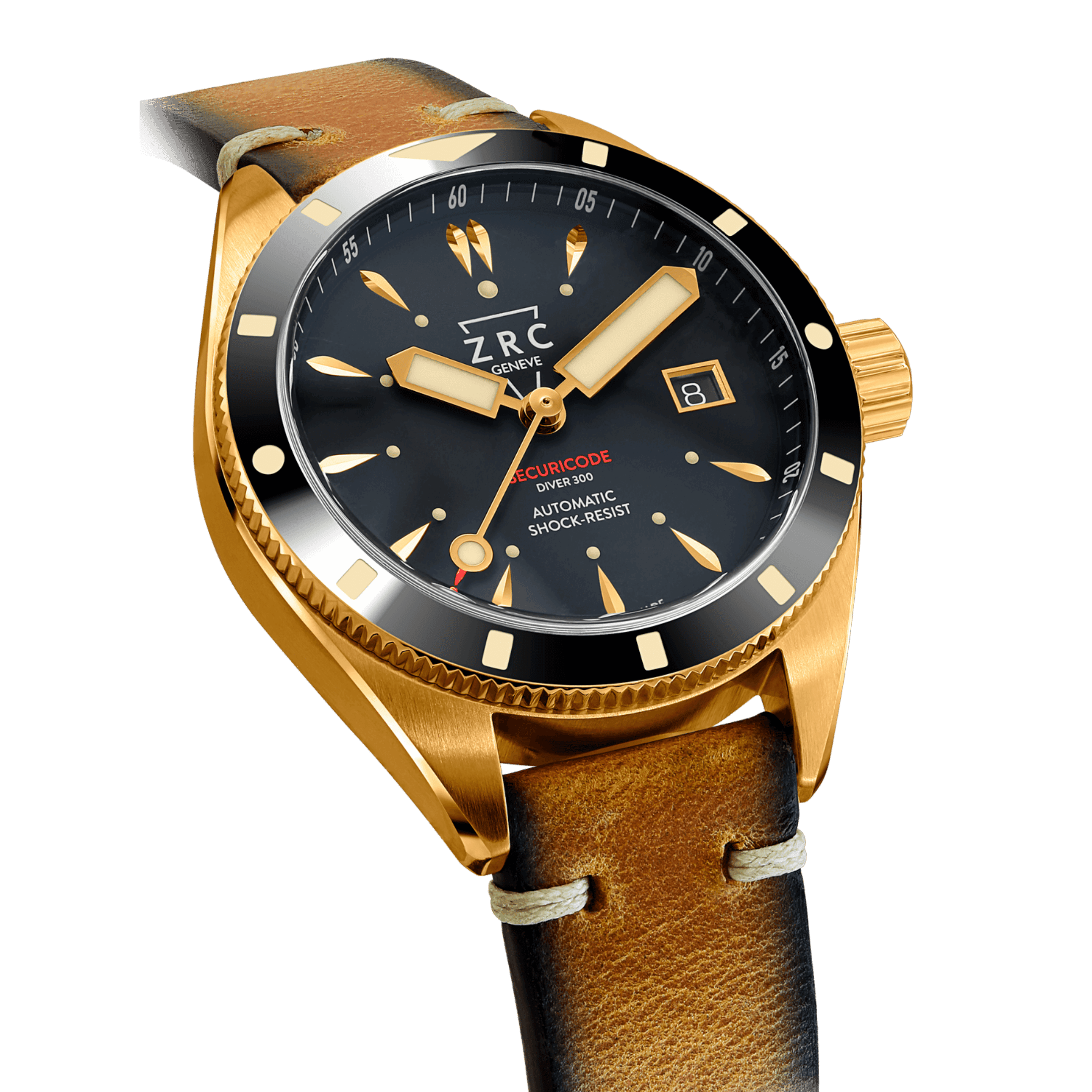 ZRC Securicode Diver 300 Bronze SC39463 - Lepage