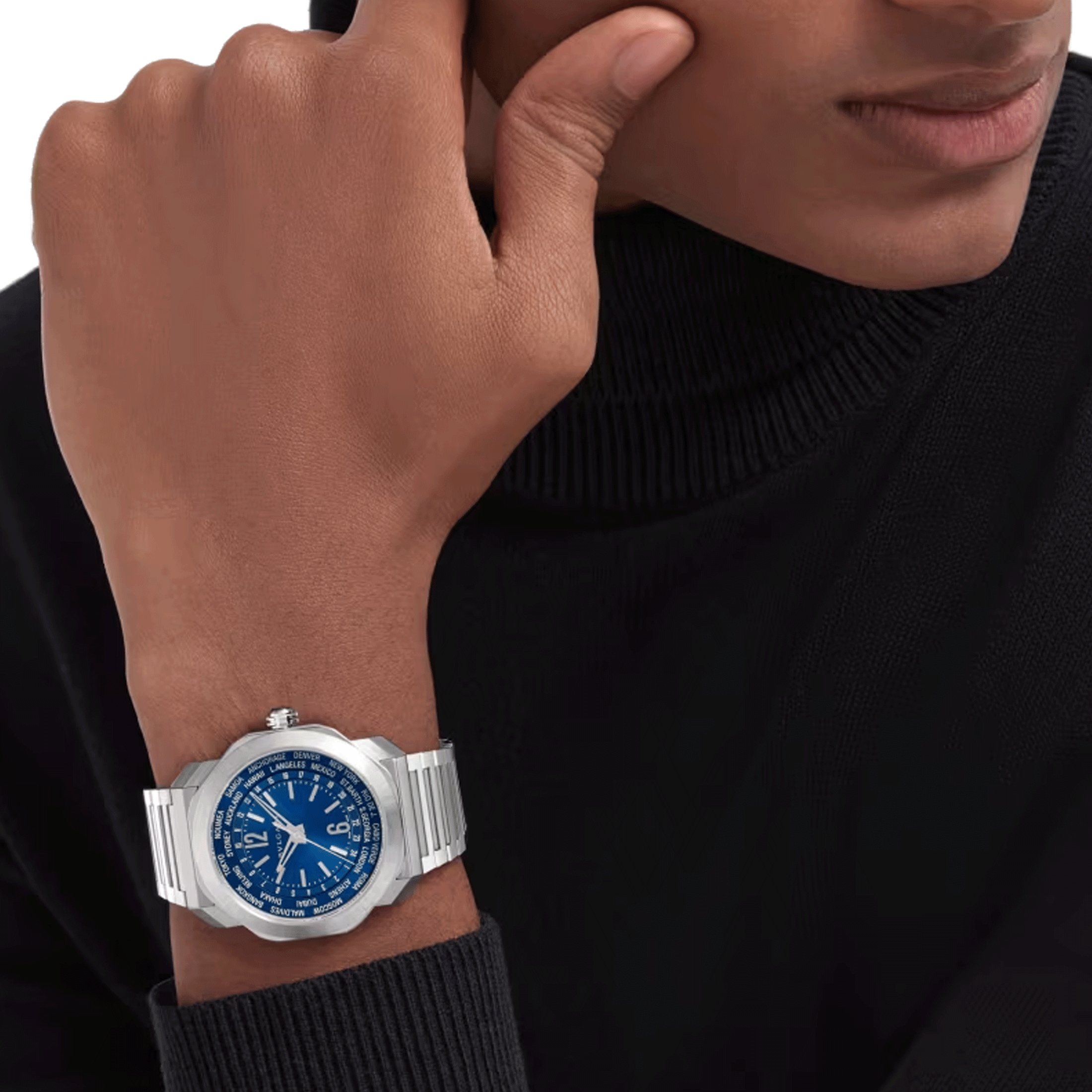 Bulgari Octo Roma WorldTimer Automatic Watch 40 mm 103481 - Lepage