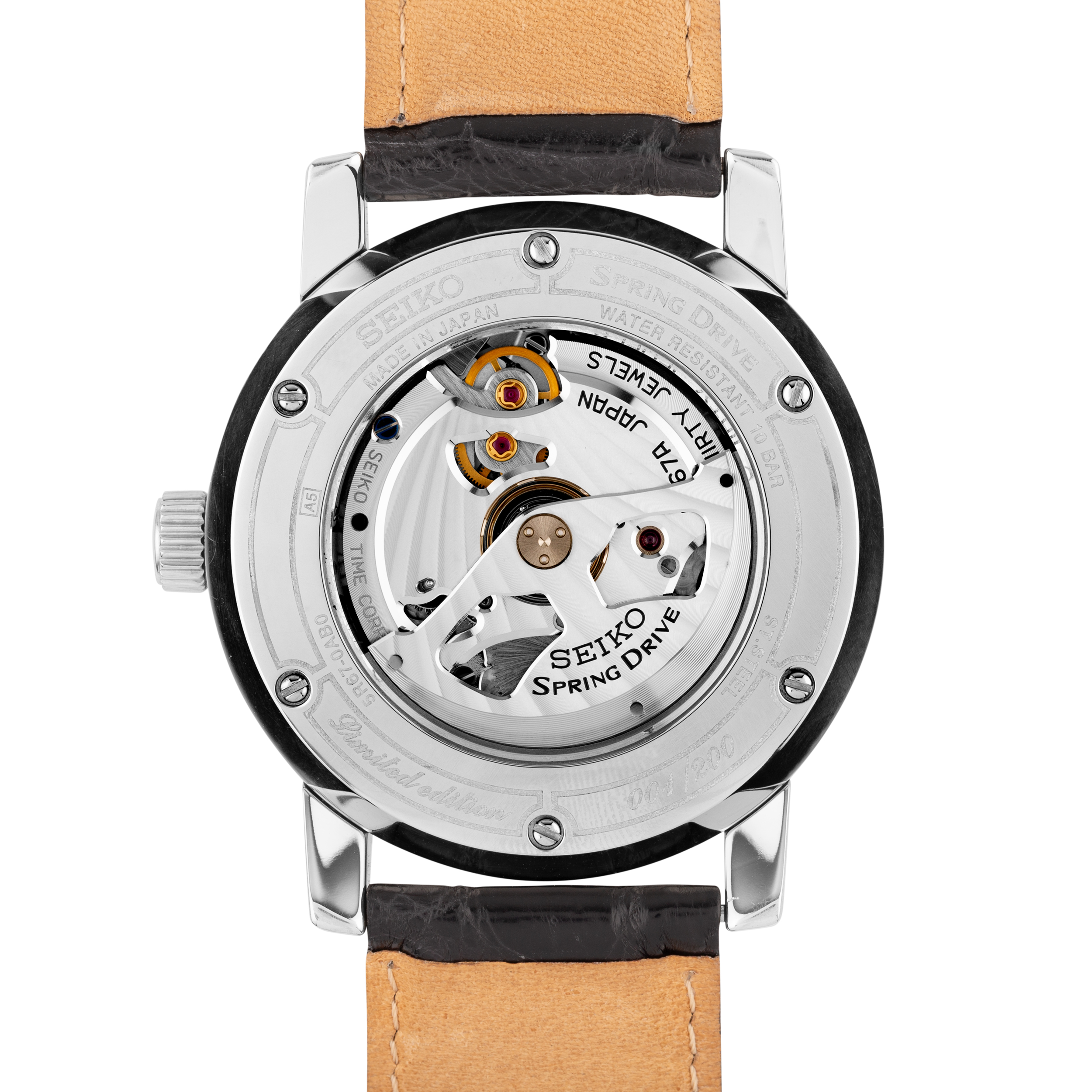 Pre-Owned Seiko Spring Drive Moonphase SNR017 Full Set - Lepage