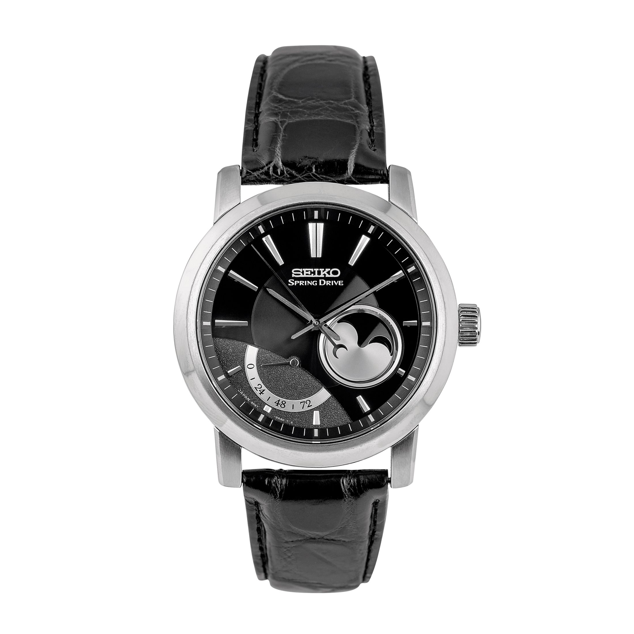 Pre-Owned Seiko Spring Drive Moonphase SNR017 Full Set - Lepage