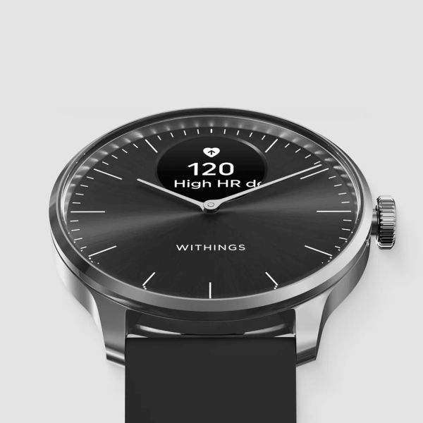 Withings ScanWatch Light Black Watch 37 mm WSW L BLACK - Lepage
