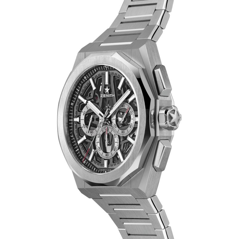 Montre Zenith Defy Skyline Chronographe Skeleton noir - Lepage