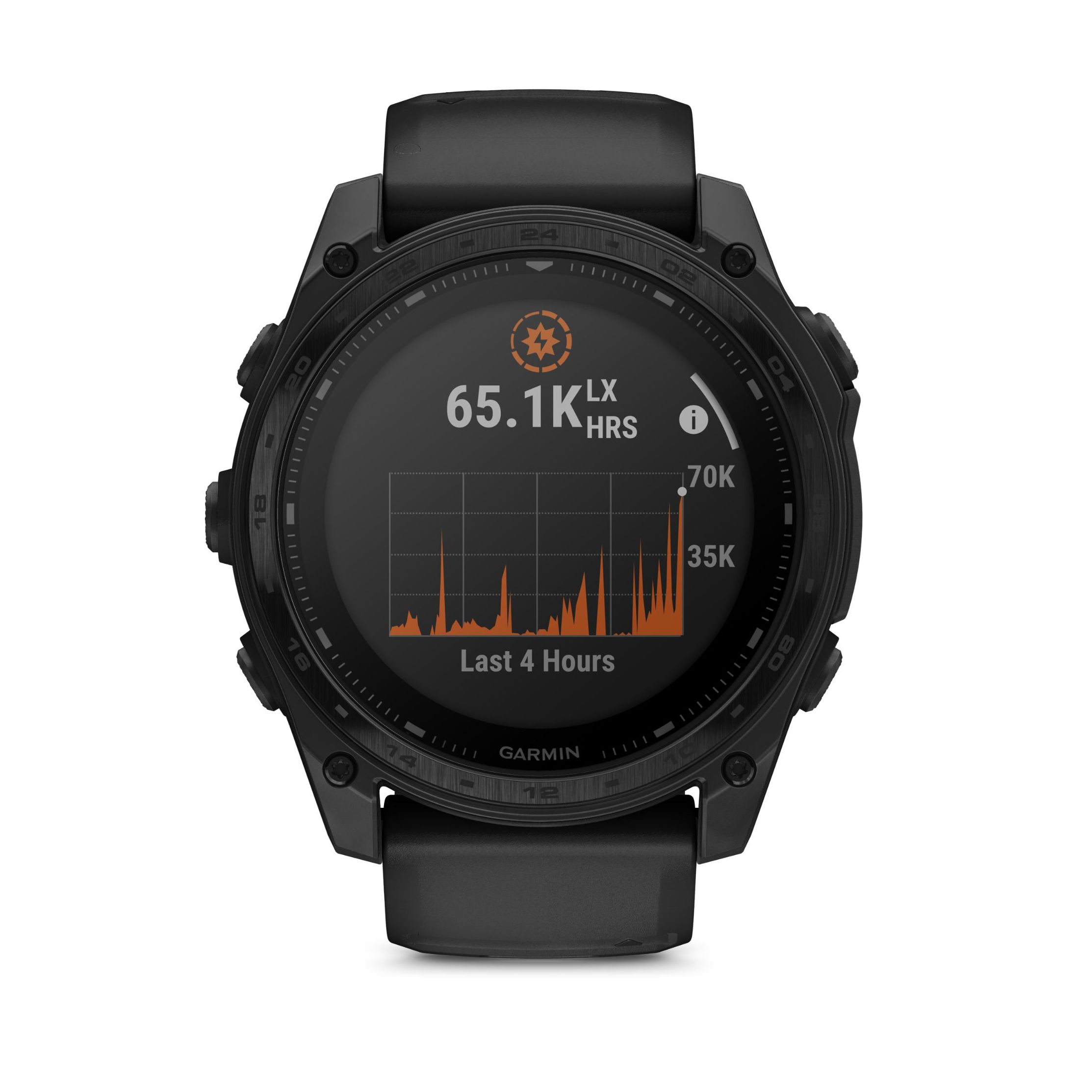 Watch Garmin Tactix 8 Solar Elite bracelets nylon and silicone 51 mm ...