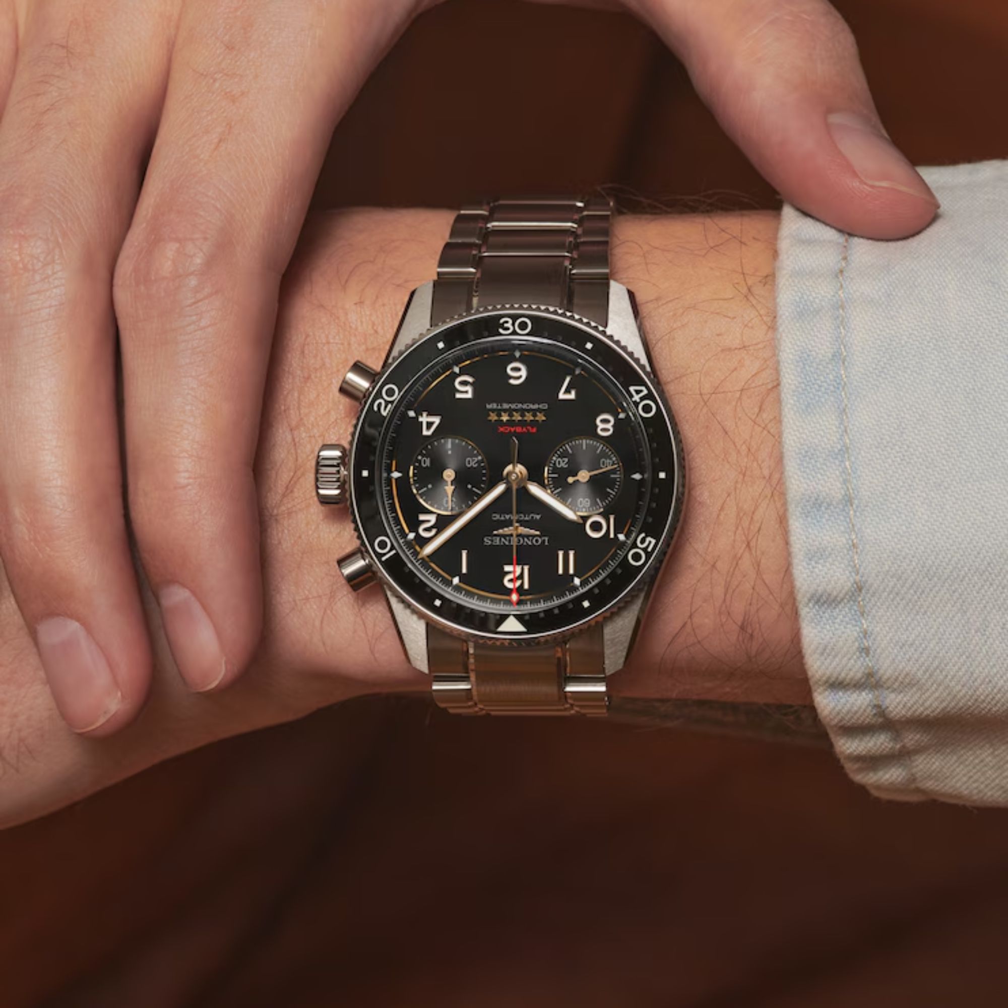 Longines Spirit Flyback Titanium 42 mm L3.821.1.53.6 - Lepage