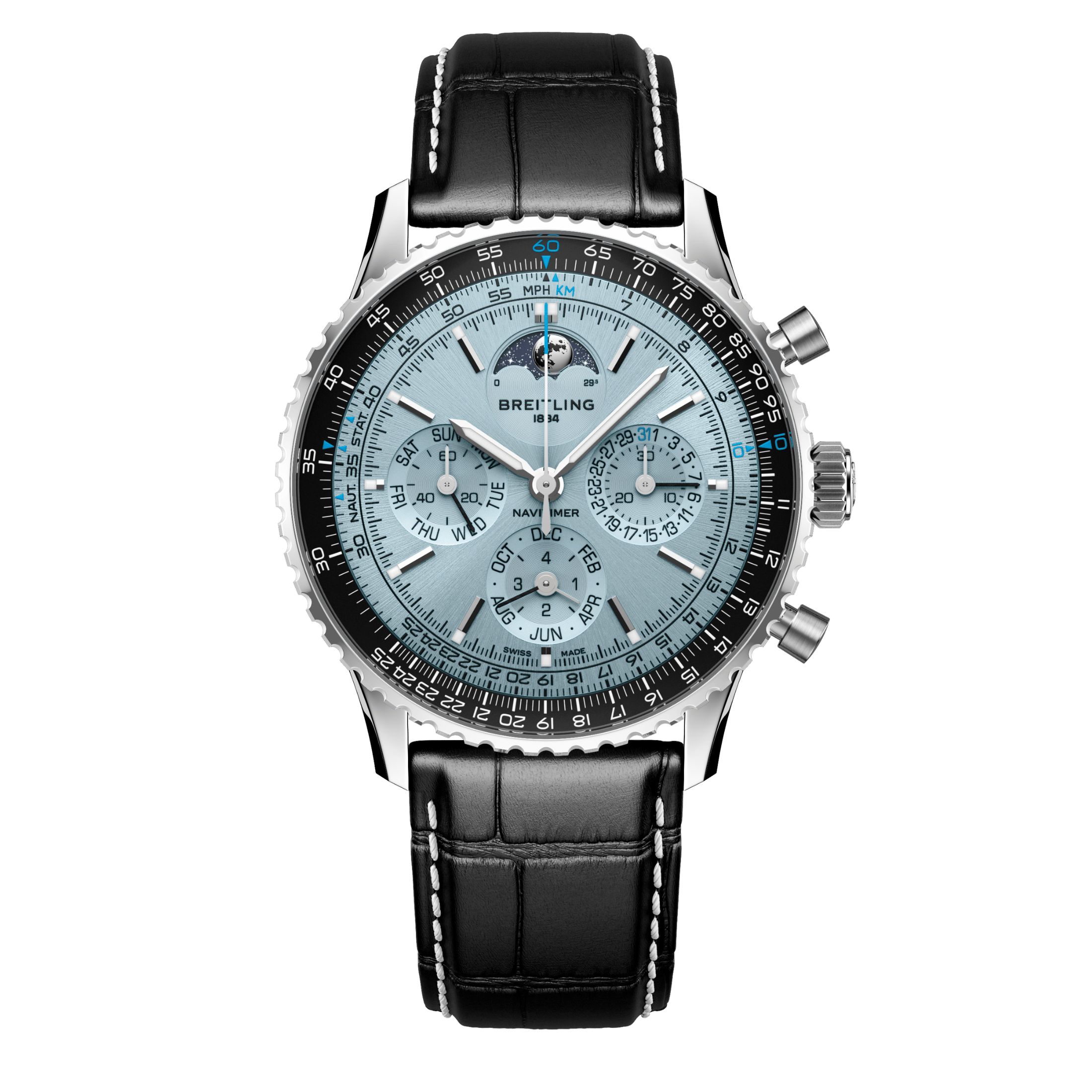 Montre Breitling Navitimer B19 Chronograph 43 Perpetual Calendar ...