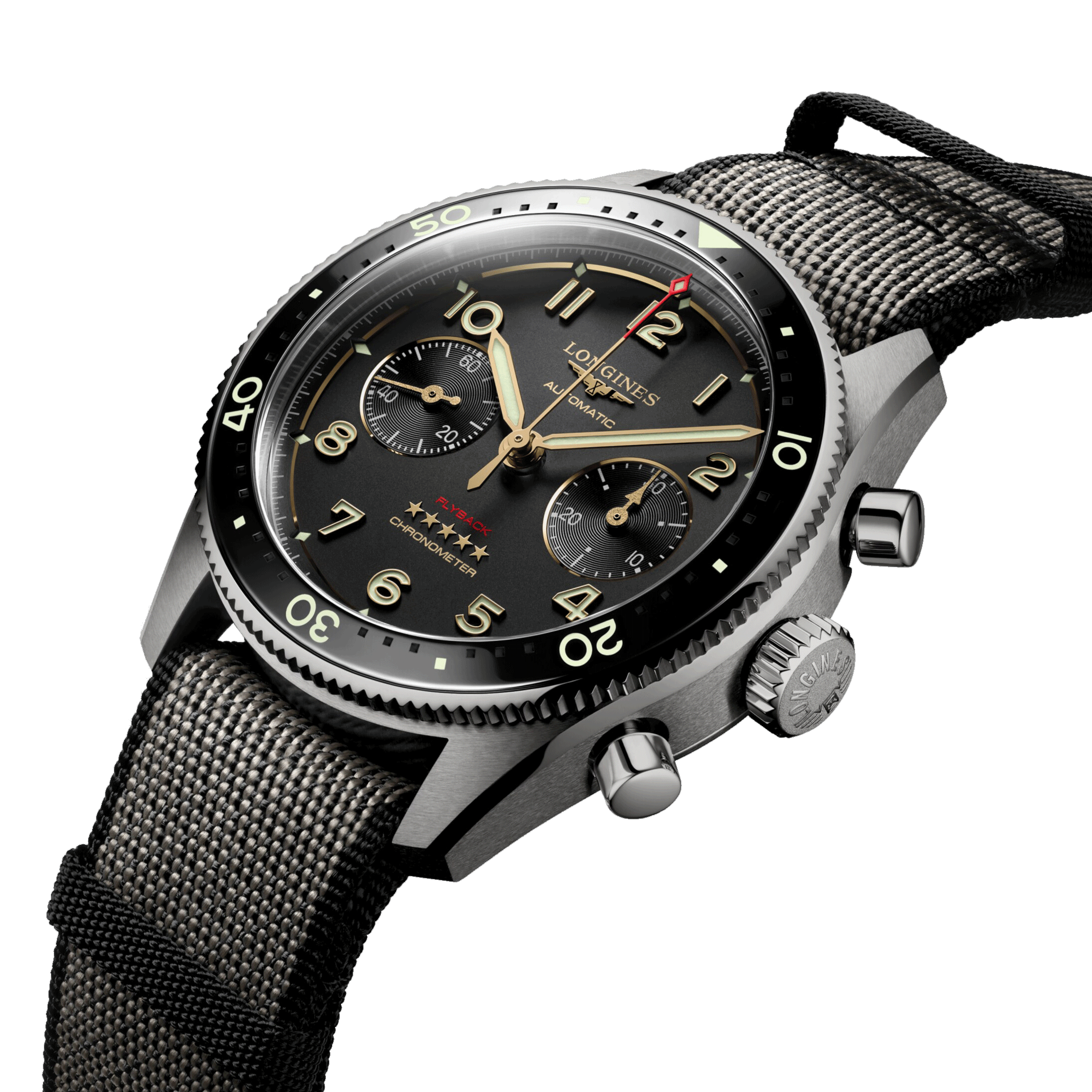 Longines Spirit Flyback Titanium 42 mm L3.821.1.53.2 - Lepage