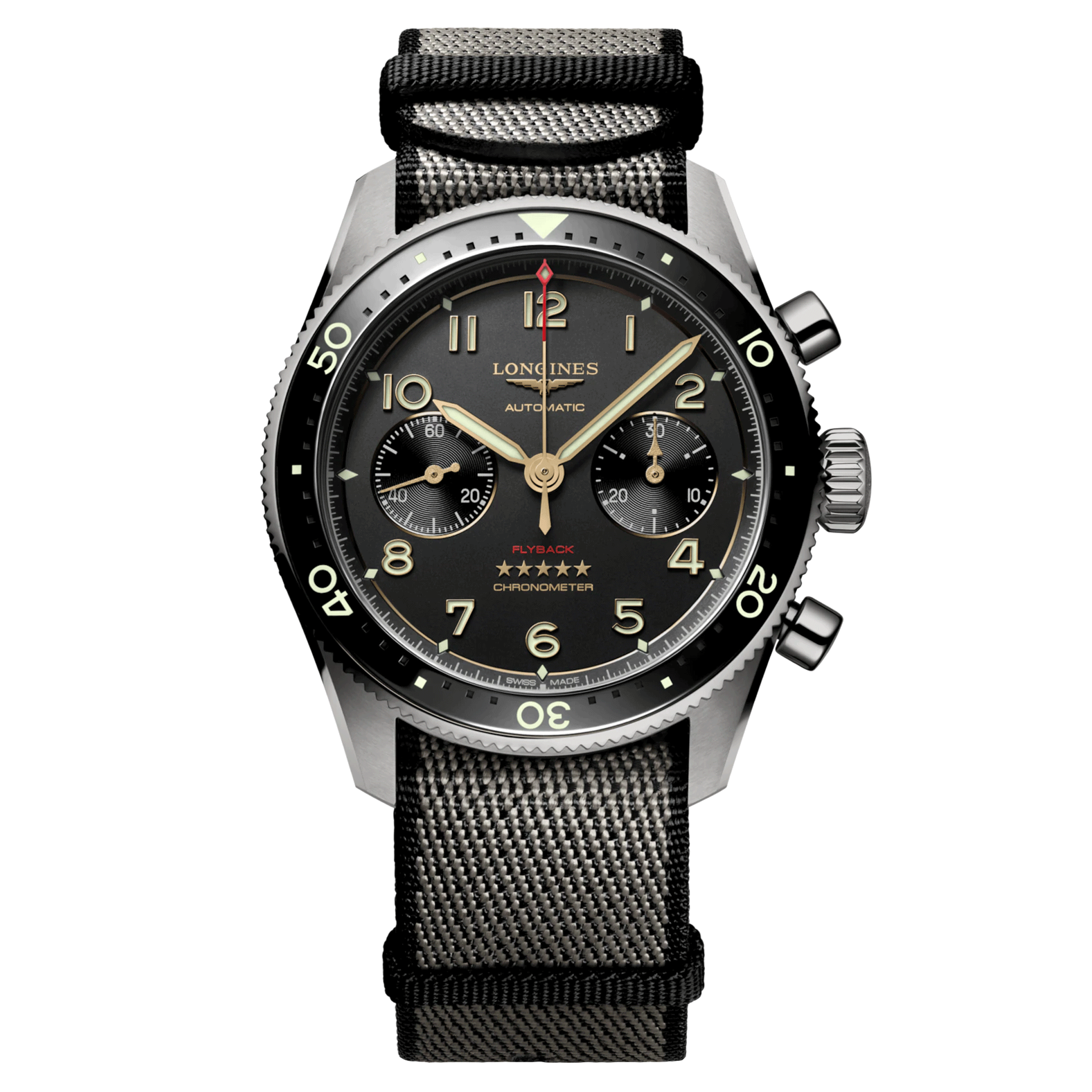 Longines Spirit Flyback Titanium 42 mm L3.821.1.53.2 - Lepage