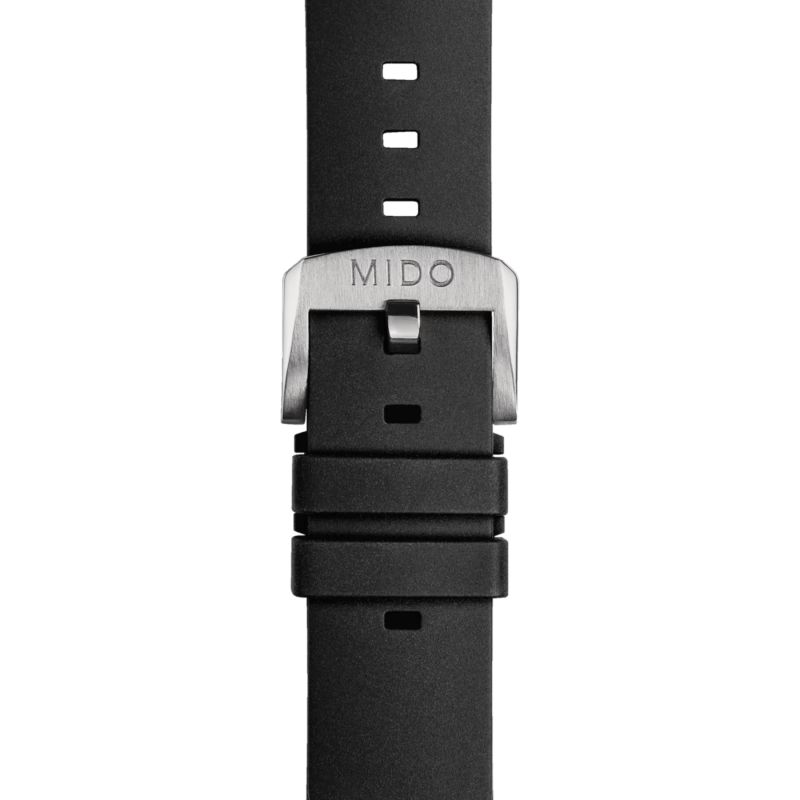 Mido Multifort TV rubber orange Strap 40 M603018730 - Lepage