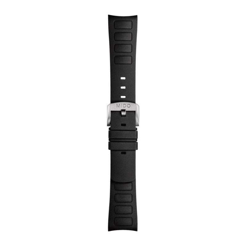 Mido Multifort TV rubber orange Strap 40 M603018730 - Lepage