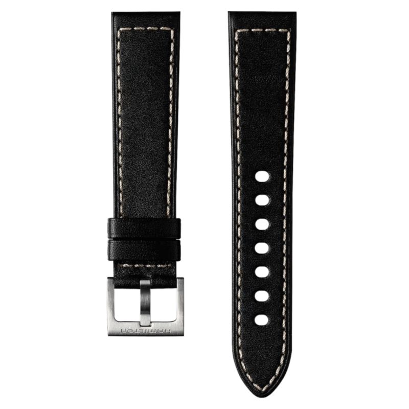 Hamilton Khaki Field Strap - 20 mm Leather - Choice of colors - Lepage