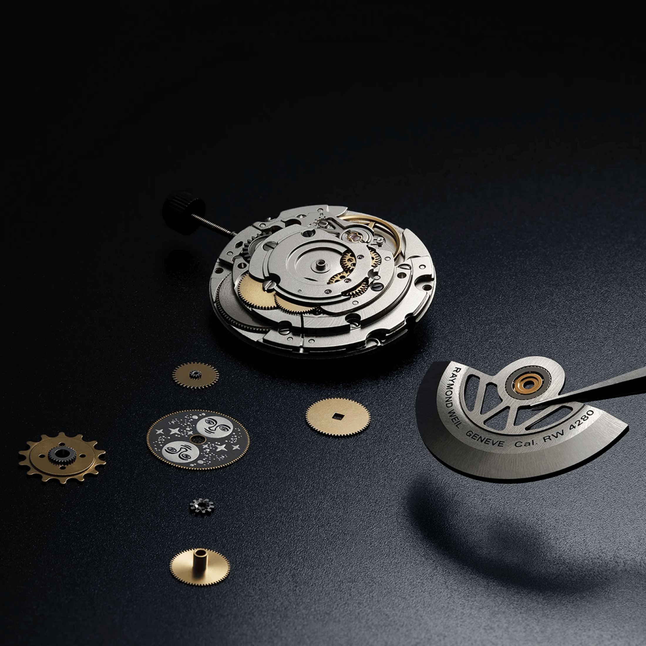 Montre Raymond Weil Millesime Phase de Lune 2945-PC5-50001 | Lepage