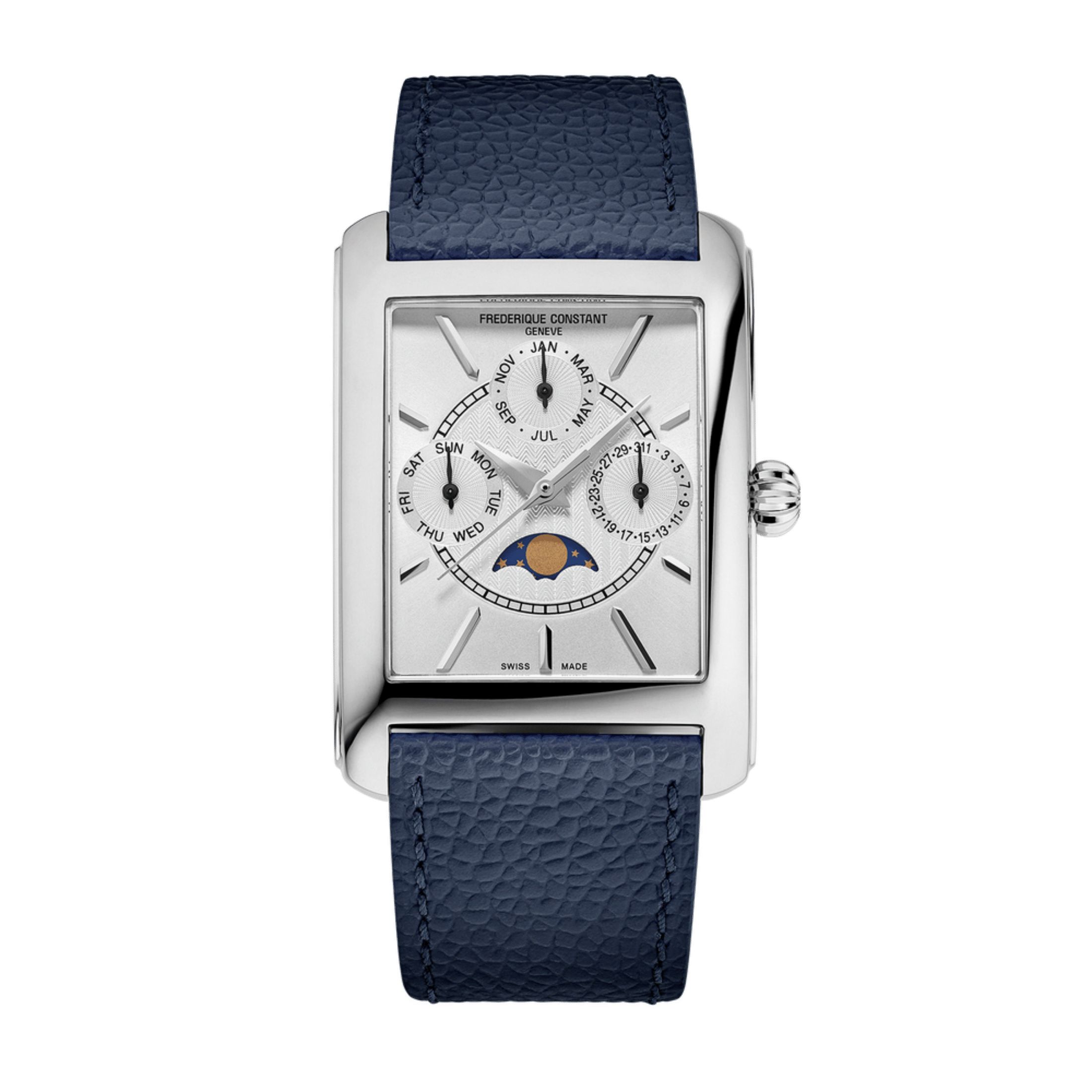 Frédérique Constant Classics Carrée Calendar Moonphase FC-265N4C6 - Lepage