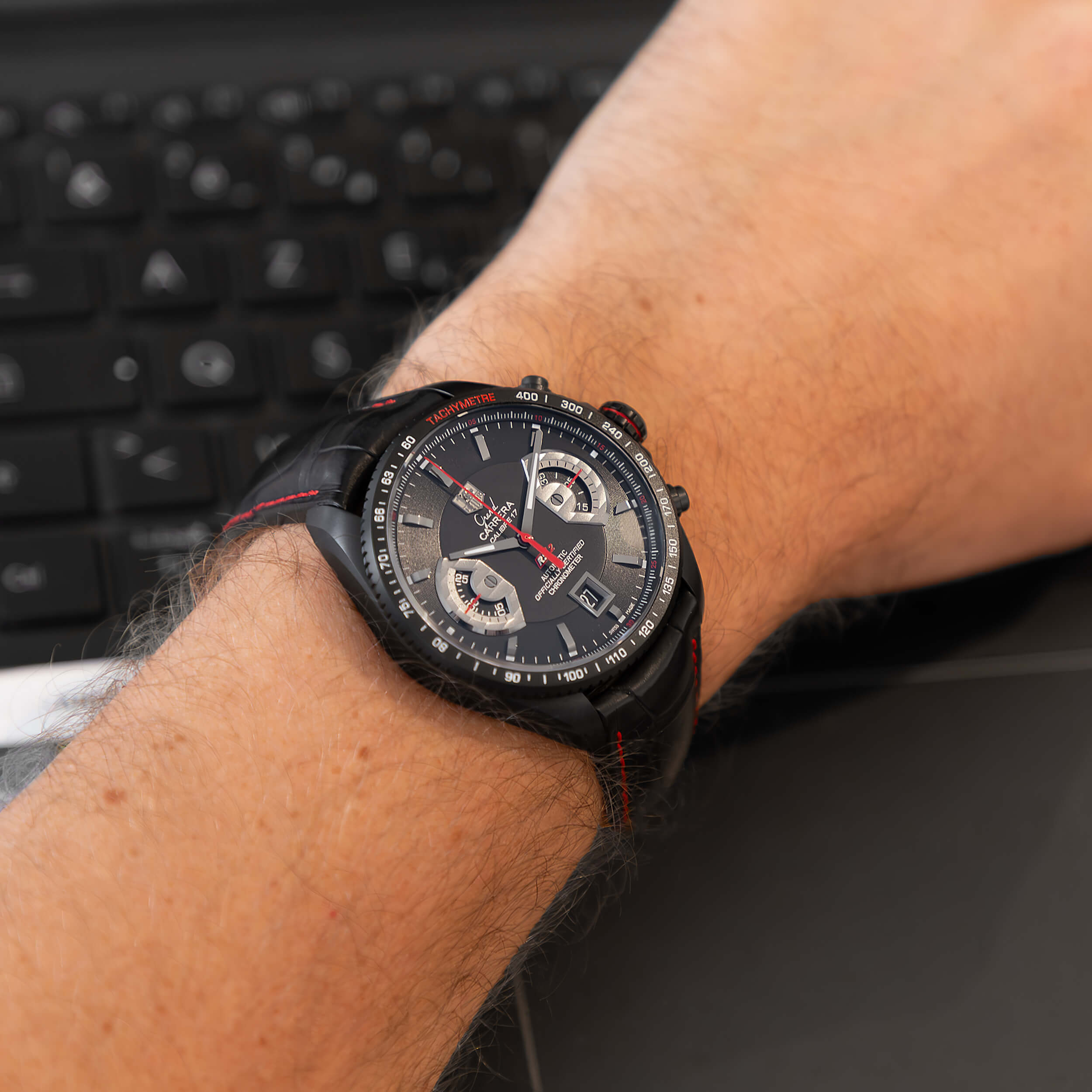 Pre-Owned TAG Heuer Grand Carrera Calibre 17 RS2 CAV518B - Lepage
