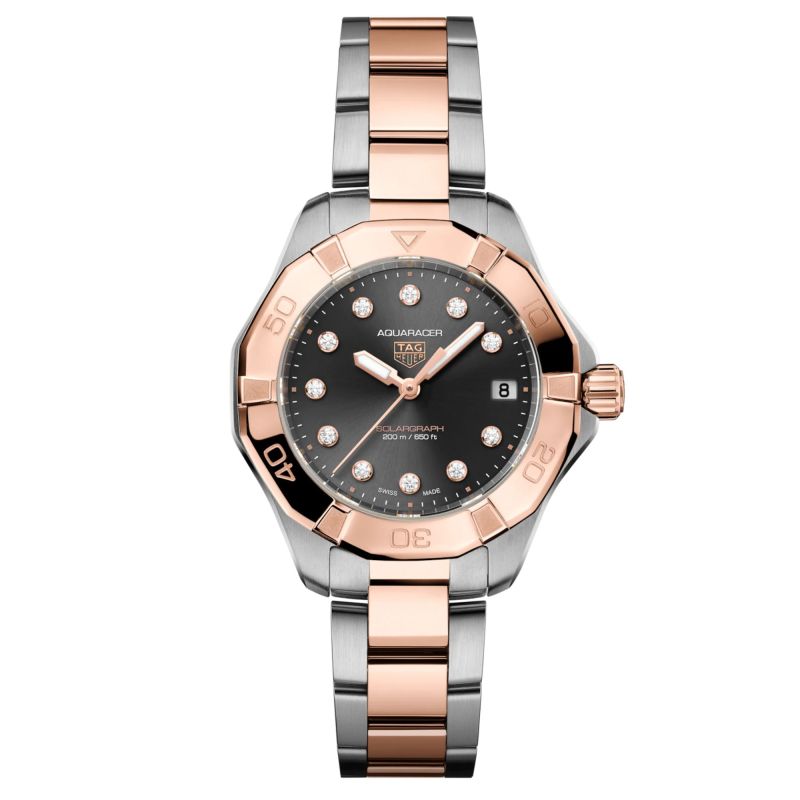 TAG Heuer Aquaracer Professional 200 Solargraph Solar Watch with ...
