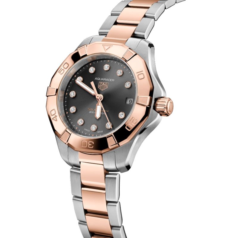 TAG Heuer Aquaracer Professional 200 Solargraph Solar Watch with ...