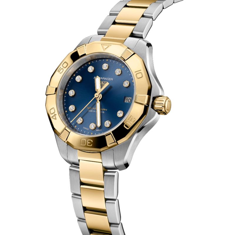 TAG Heuer Aquaracer Professional 200 Solargraph Solar Watch with ...