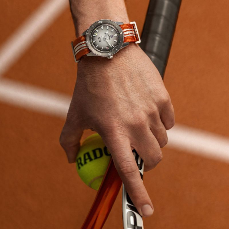 Rado Captain Cook High Tech Ceramic x Tennis Limited Edition watch with ...