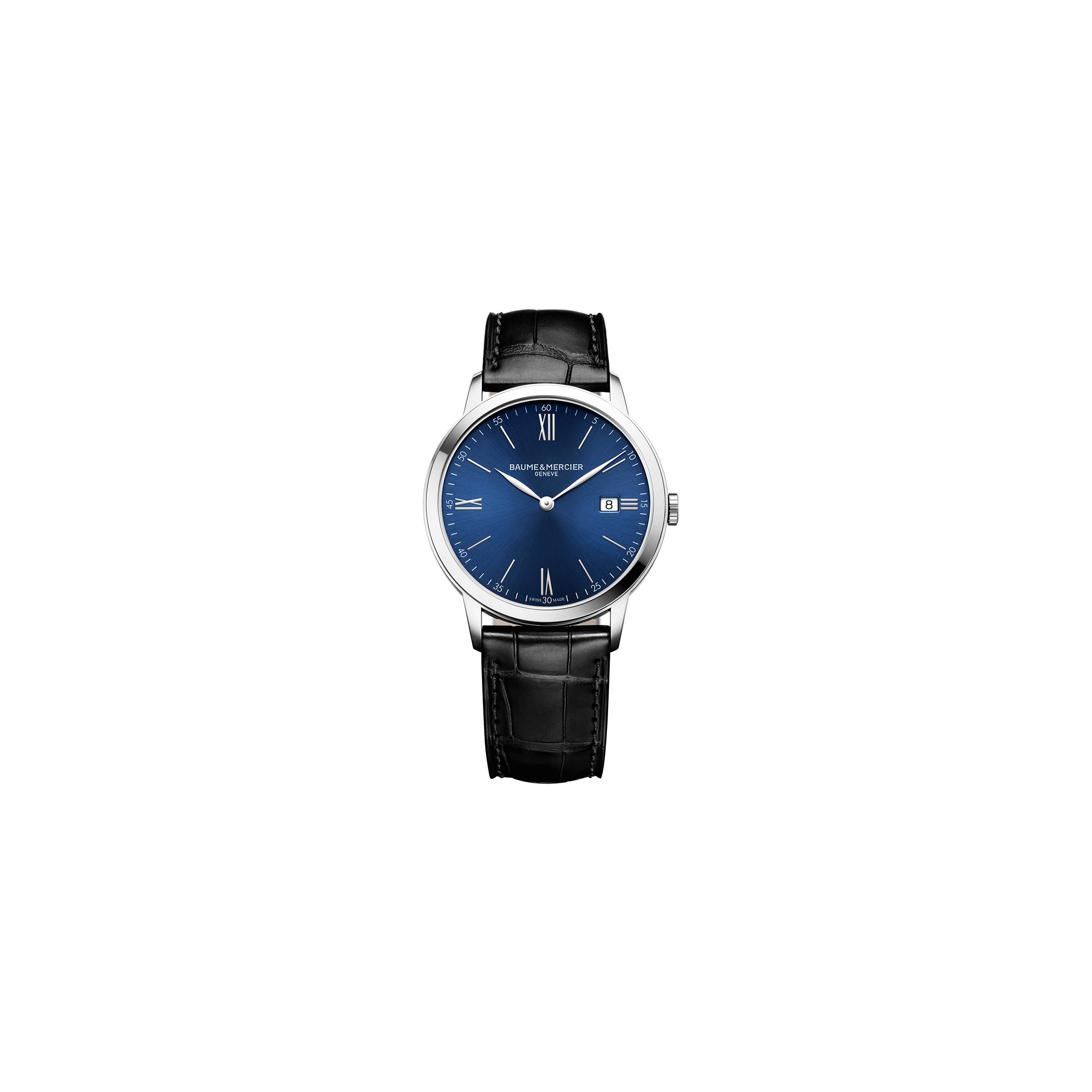 Montre Baume et Mercier Classima quartz acier 40 mm 10324 - Lepage