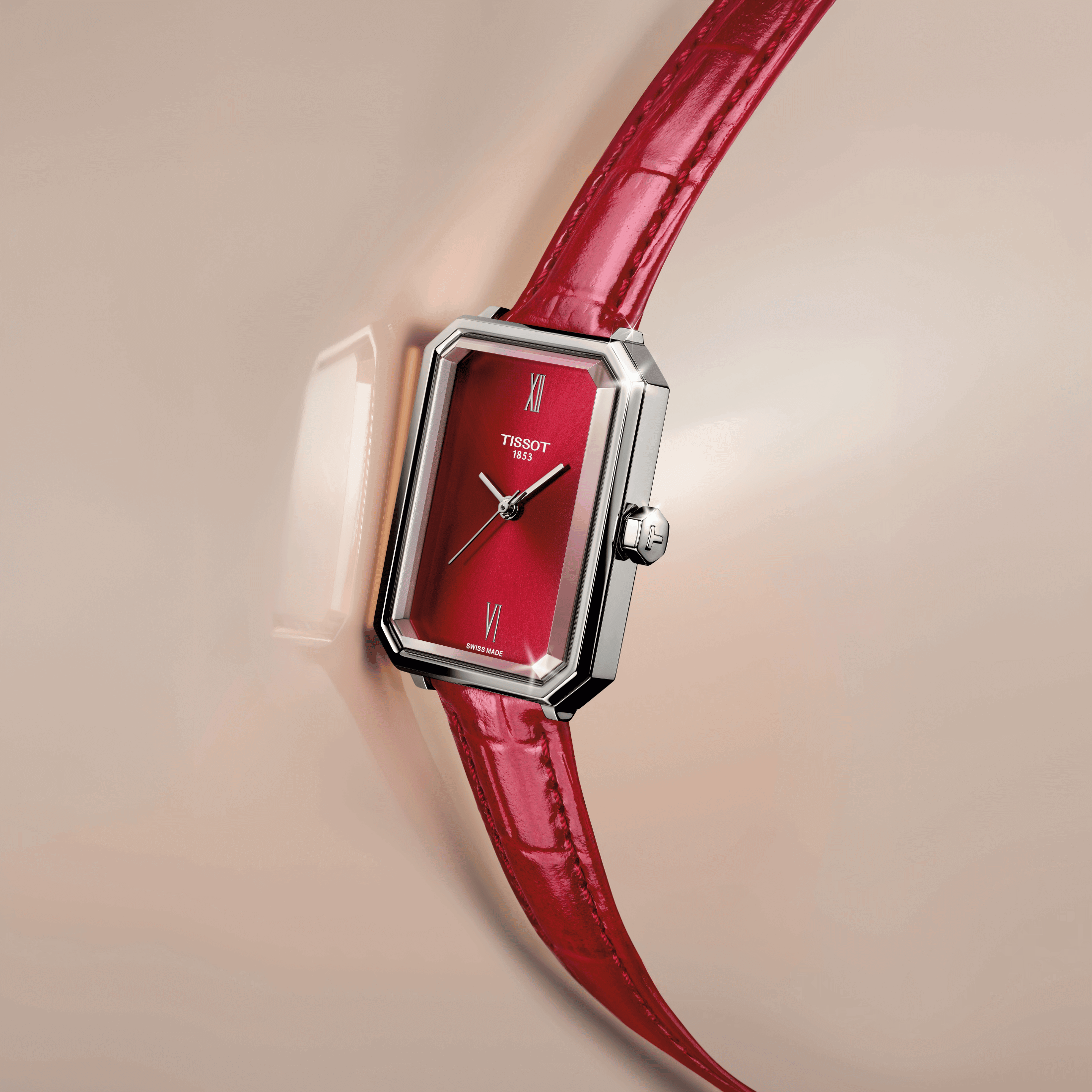 Tissot SRV red dial T160.110.16.423.00 - Lepage