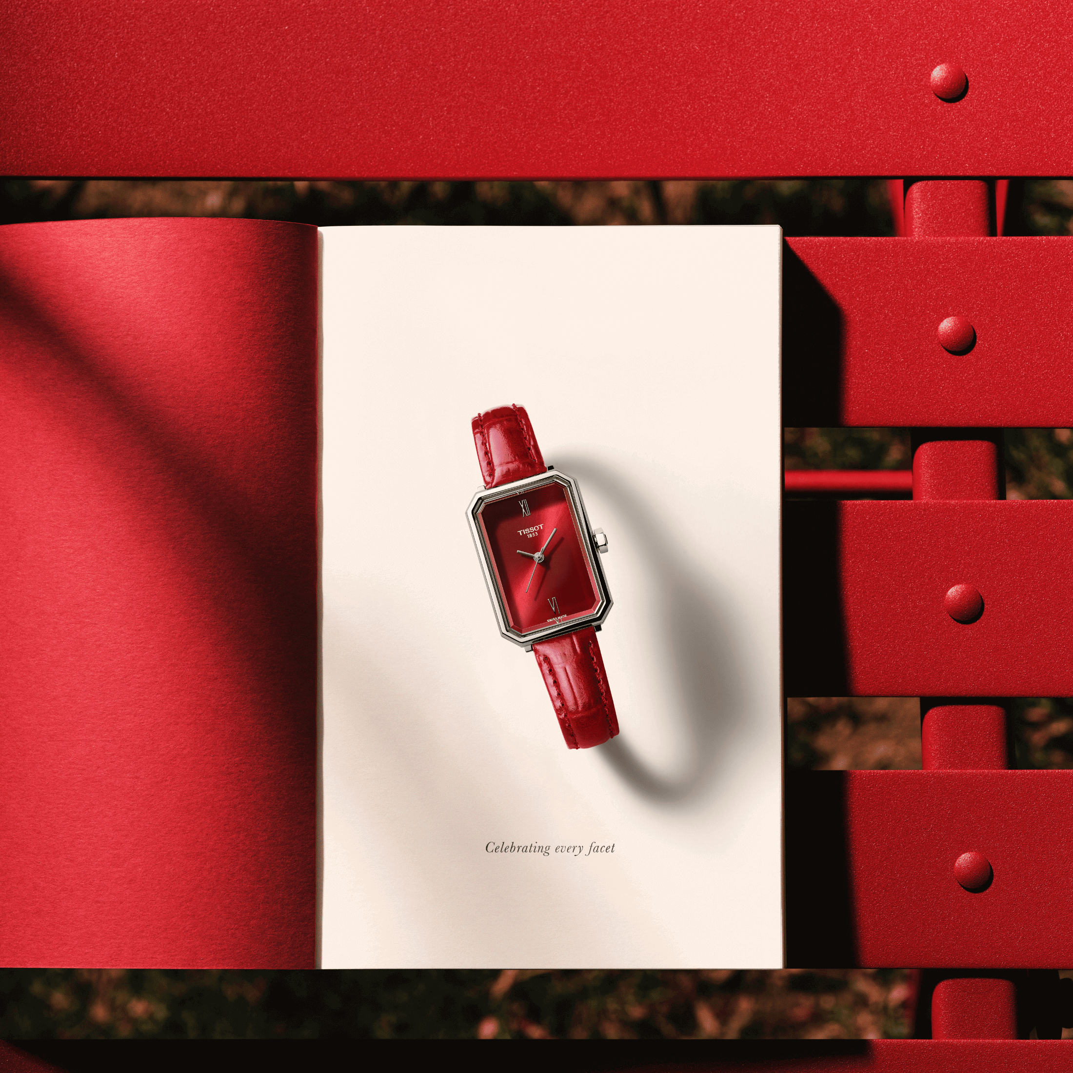 Tissot SRV red dial T160.110.16.423.00 - Lepage