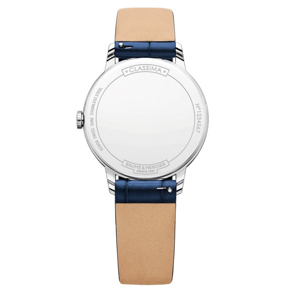 Montre Baume et Mercier My Classima quartz acier 31mm 10353 - Lepage