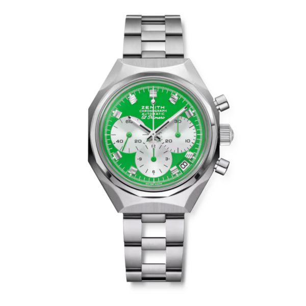 Montre Zenith DEFY Chronograph USM cadran vert USM - Lepage