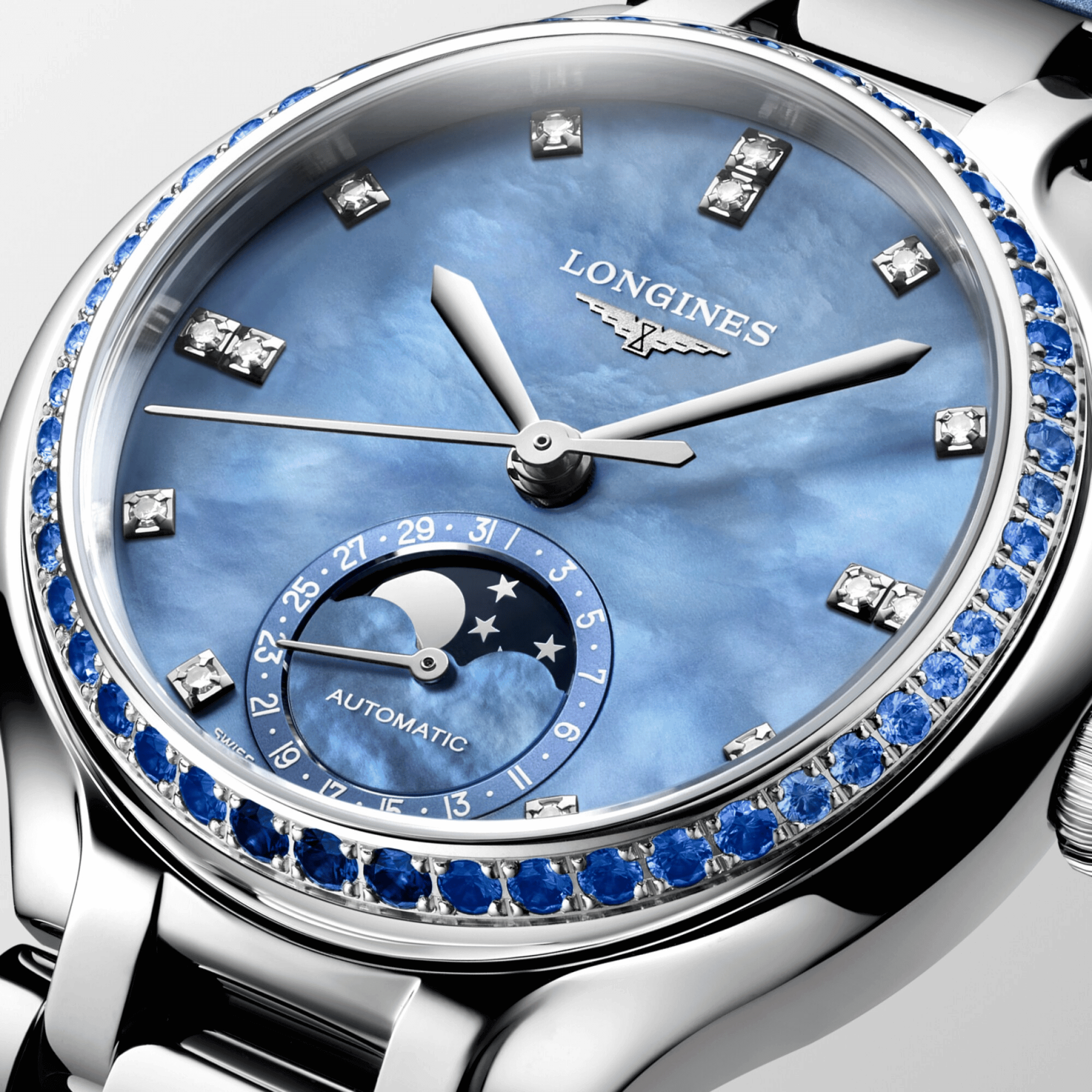 Longines PrimaLuna Moonphase 34 mm L8.126.0.97.2 - Lepage