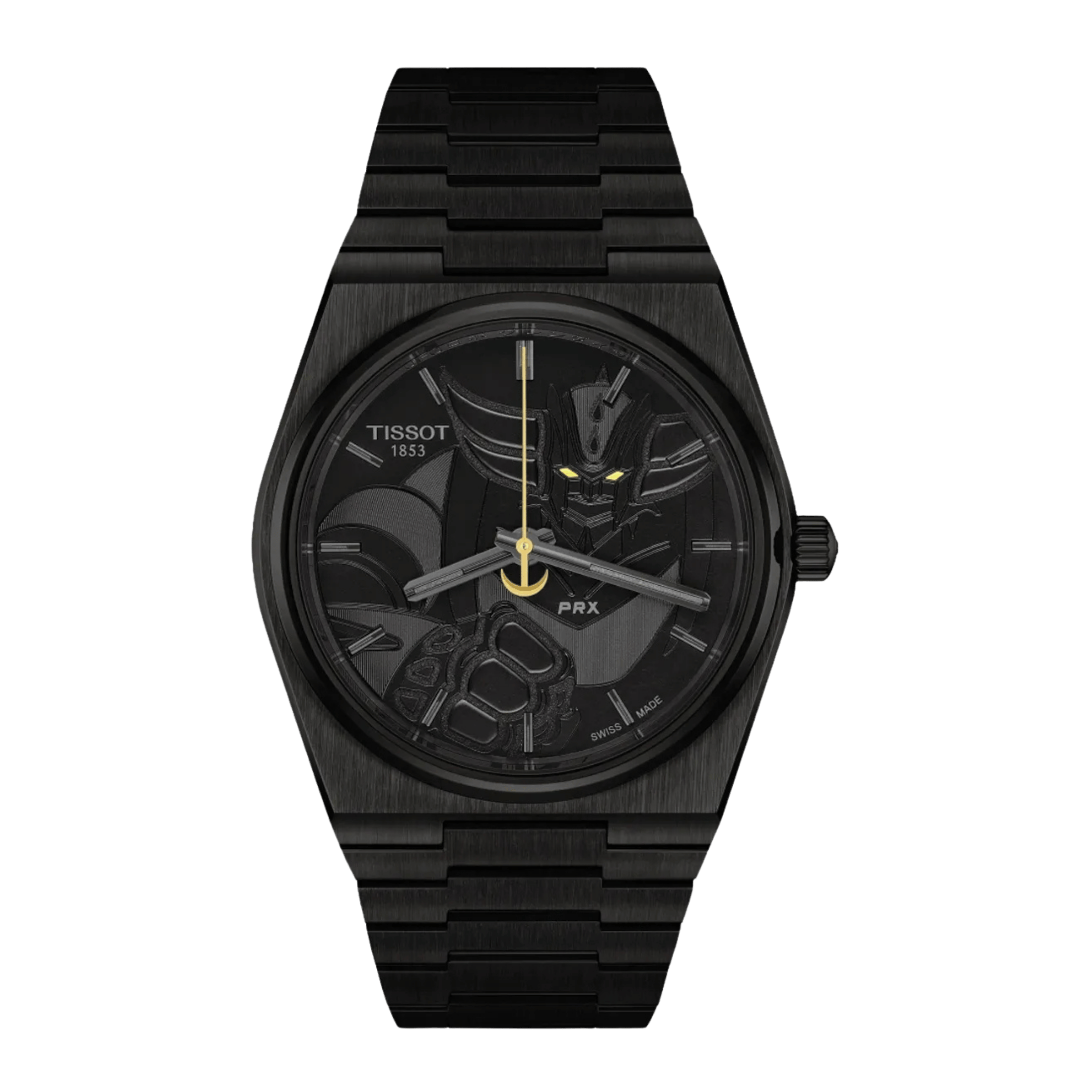 Montre Tissot PRX x UFO Robot Goldorak 50ème Anniversaire T137.407.33 ...