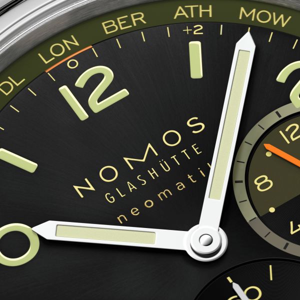Nomos Club Sport Neomatik Worldtimer "Night Navigation" Vector - Lepage