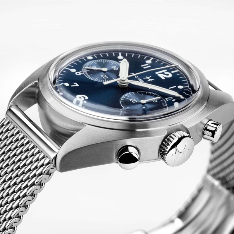 Hamilton Khaki Pilot Pioneer mechanical watch in bronze and titanium ...