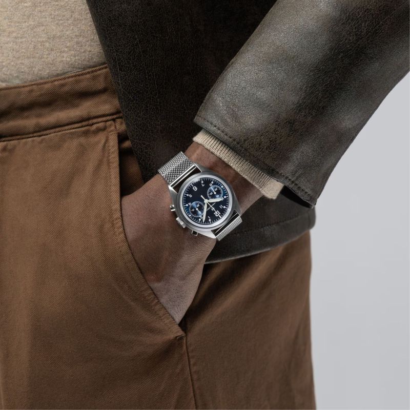 Hamilton Khaki Pilot Pioneer mechanical watch in bronze and titanium ...
