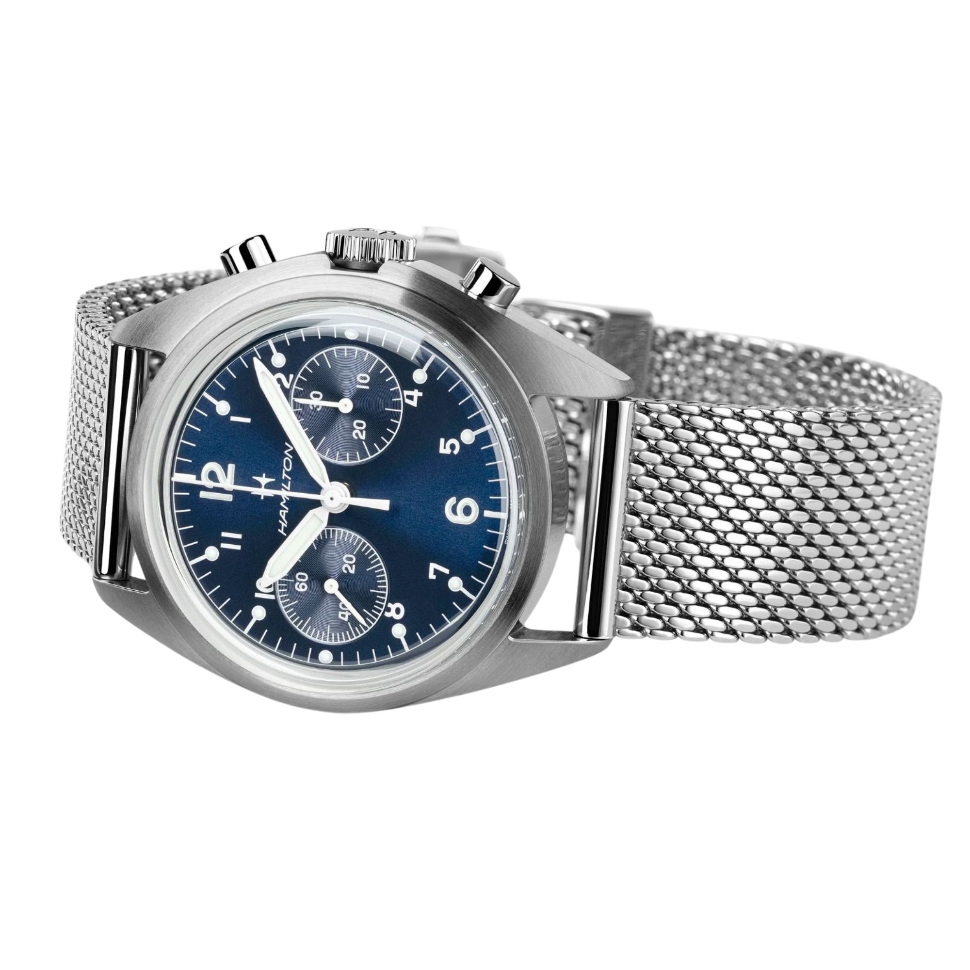 Hamilton Khaki Pilot Pioneer mechanical watch in bronze and titanium ...