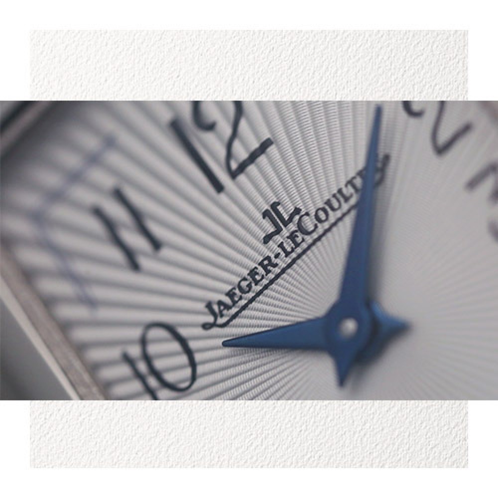 JLC Reverso One quartz acier cuir bleu Watch Q3288420 - Lepage