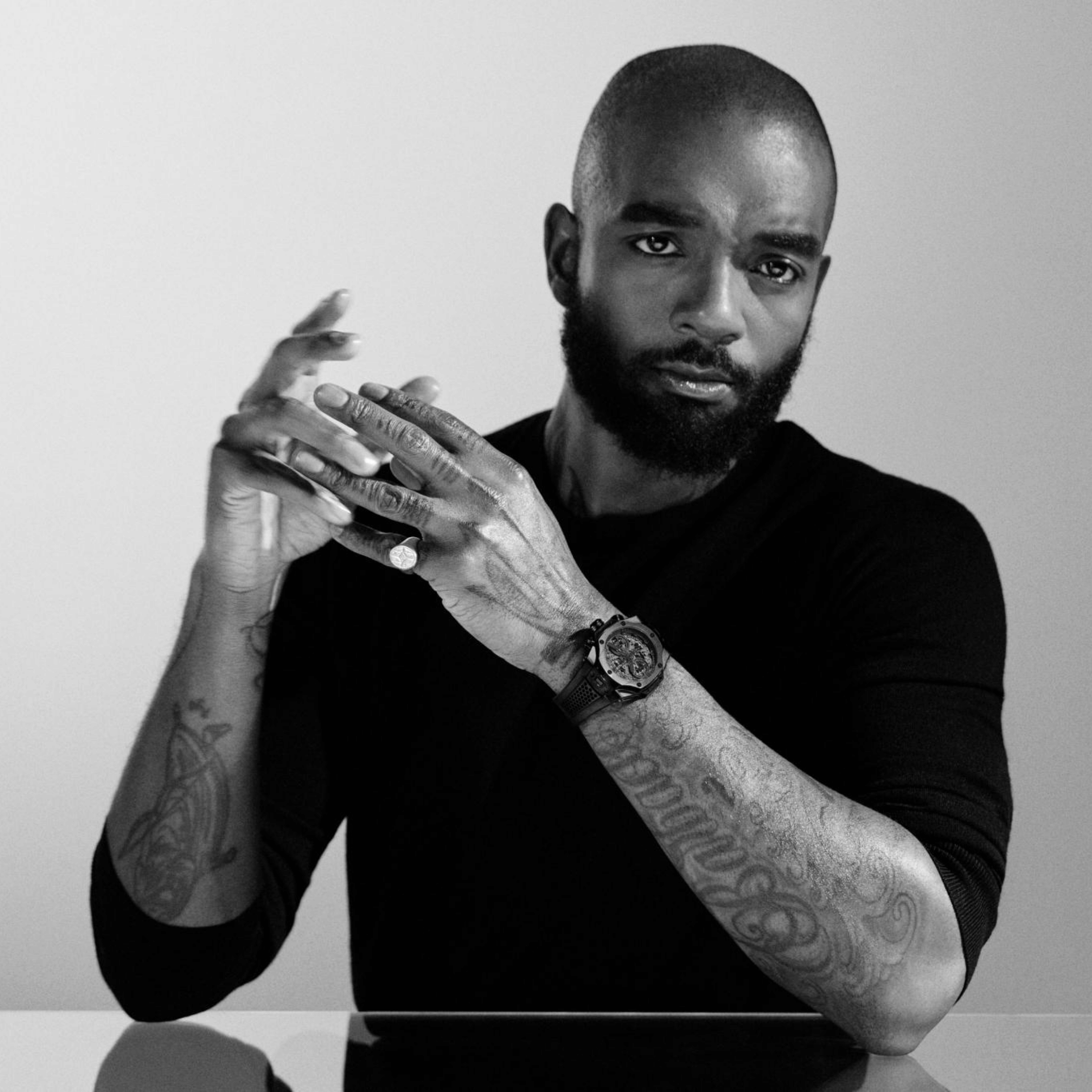 Montre Hublot Big Bang Unico SR_A by Samuel Ross All Black - Lepage