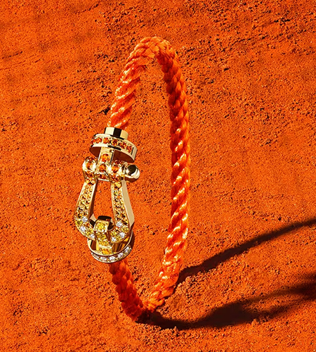 Force 10 Terracotta cable steel | FRED X ROLAND-GARROS